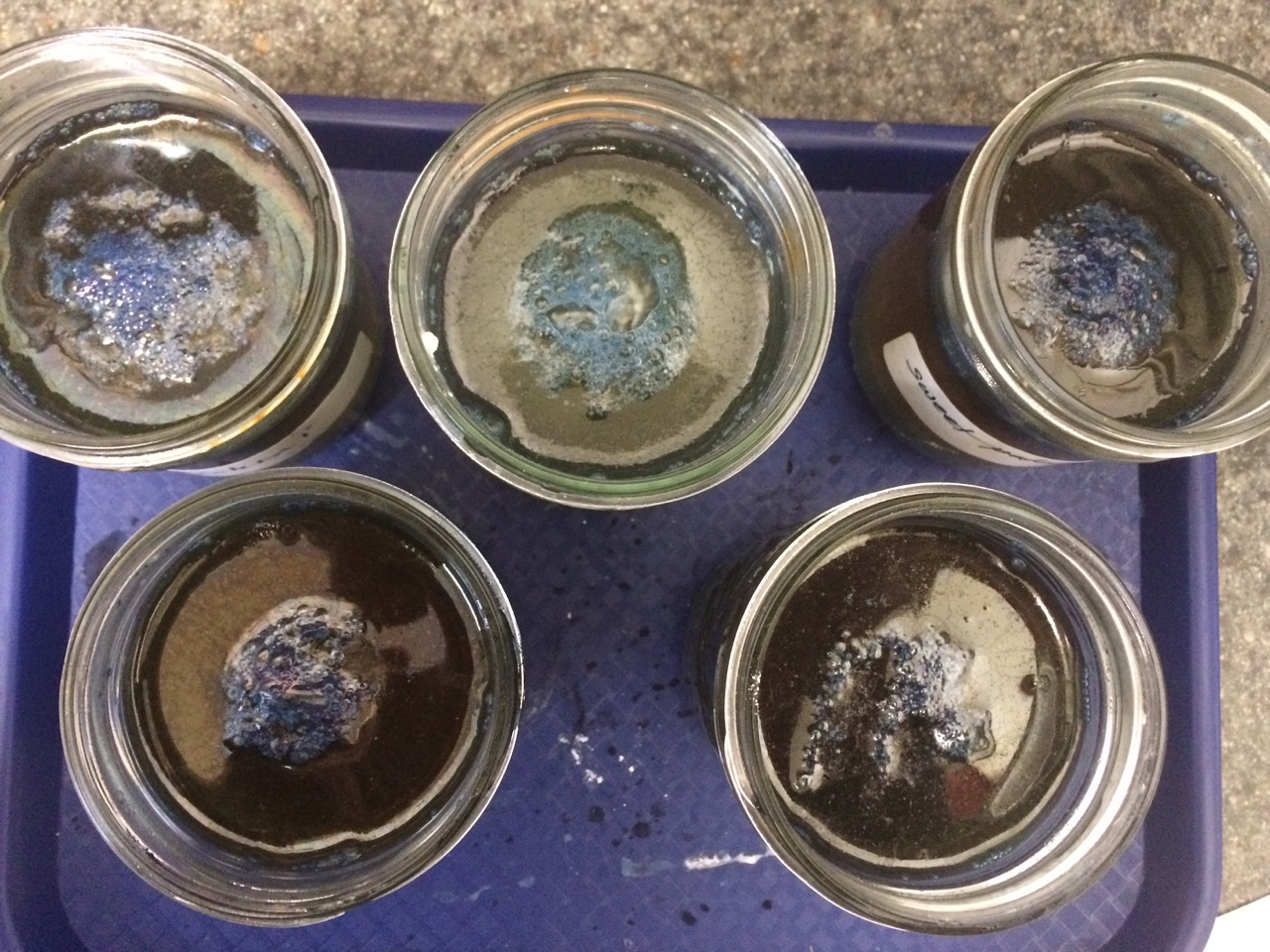 Indigo Reduction Materials | Natural Dye: Experiments and Results