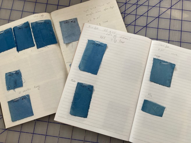 Indigo | Natural Dye: Experiments and Results